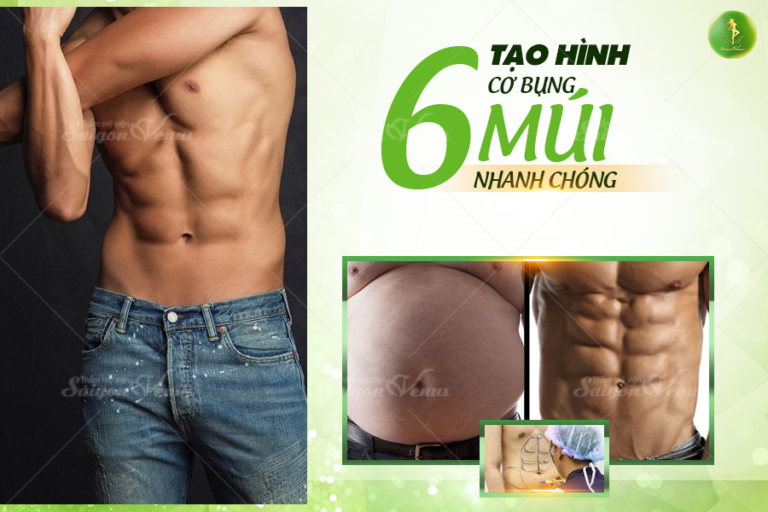 Tạo hình bụng 6 múi - Sài Gòn Venus